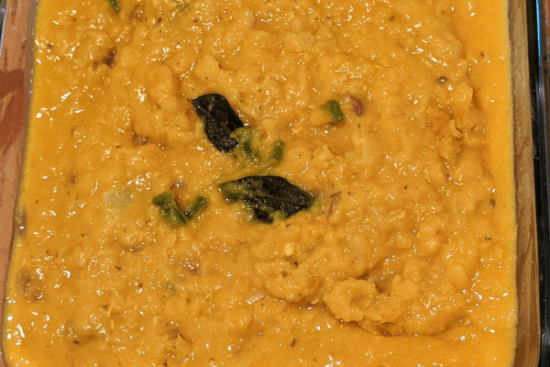 Parippu Curry (Sri Lankan Coconut Lentil Dal Recipe) - EASY PEASY CURRY
